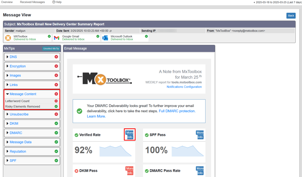 Inbox Placement MxTips