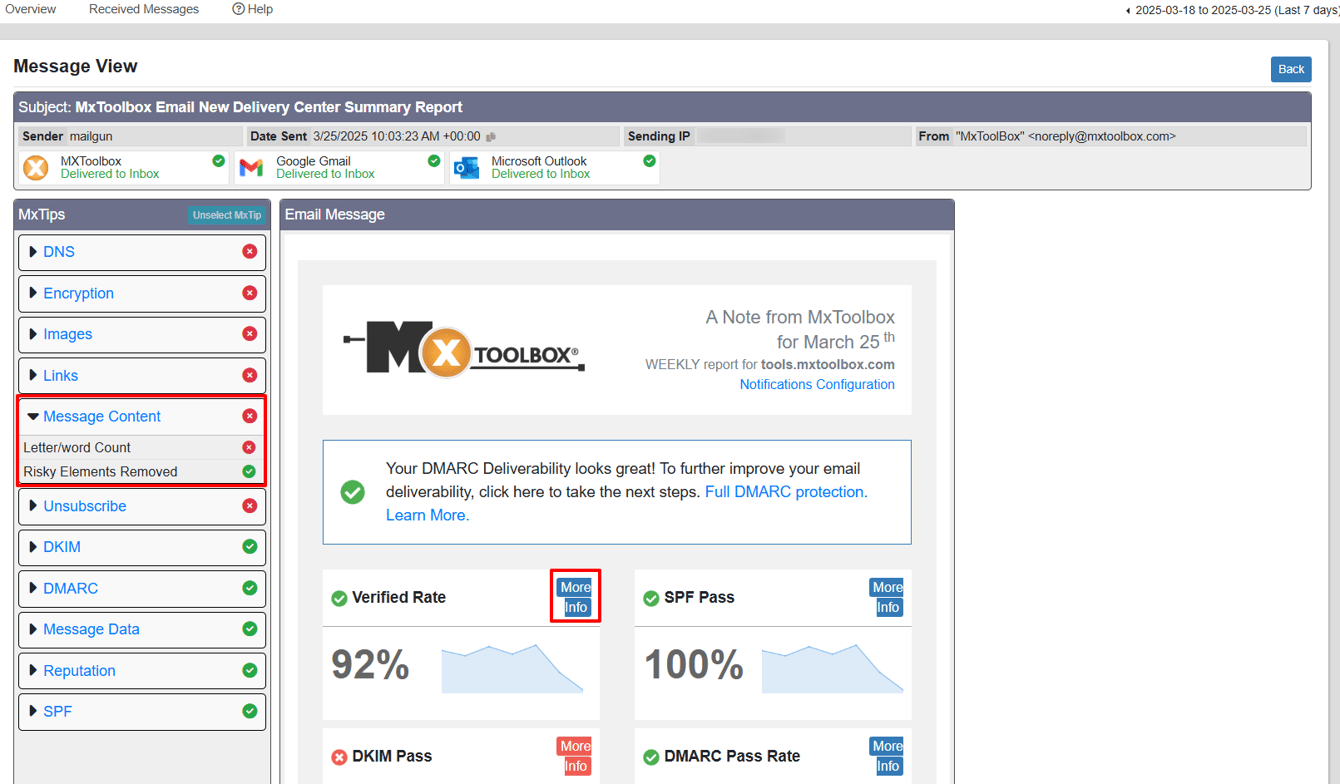 Inbox Placement MxTips