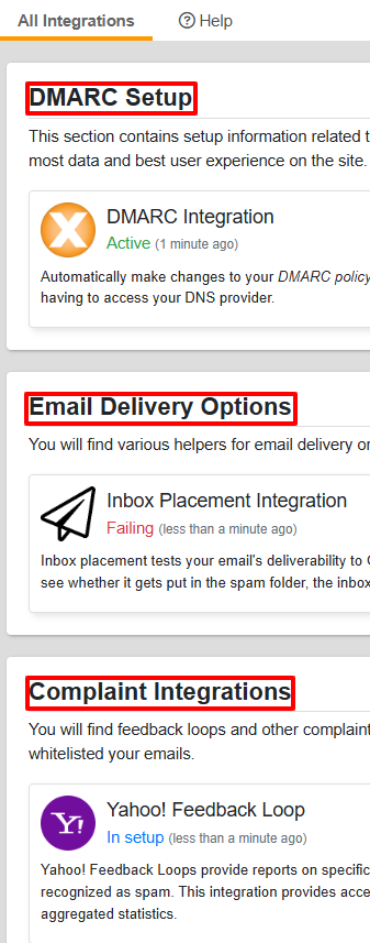 About Delivery Center Integrations