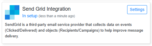 SendGrid Integration