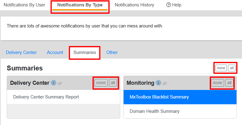 How to Set Up Notifications in Delivery Center